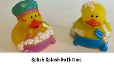 Splish Splash Bathtime – Duck of the Month