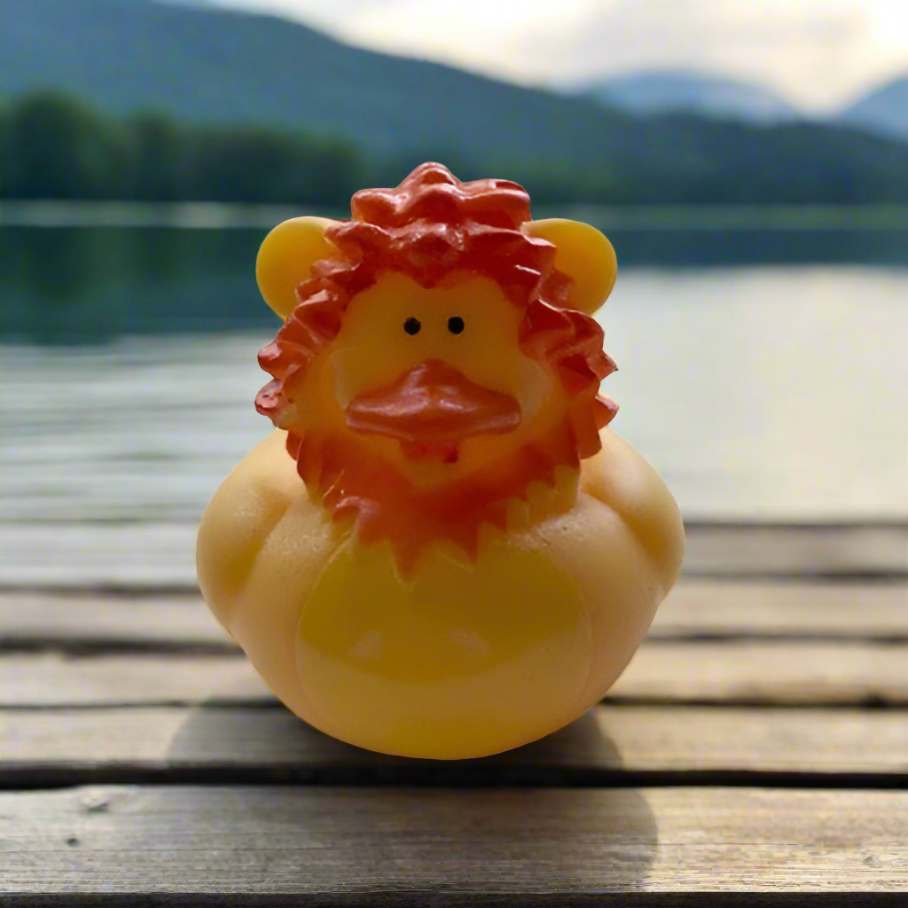 Leo Lion Rubber Duck – Duck of the Month