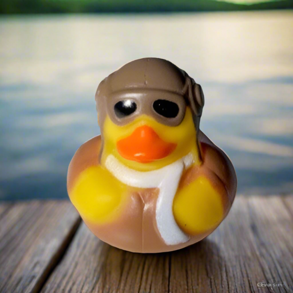 Aviator Rubber Duck – Duck of the Month