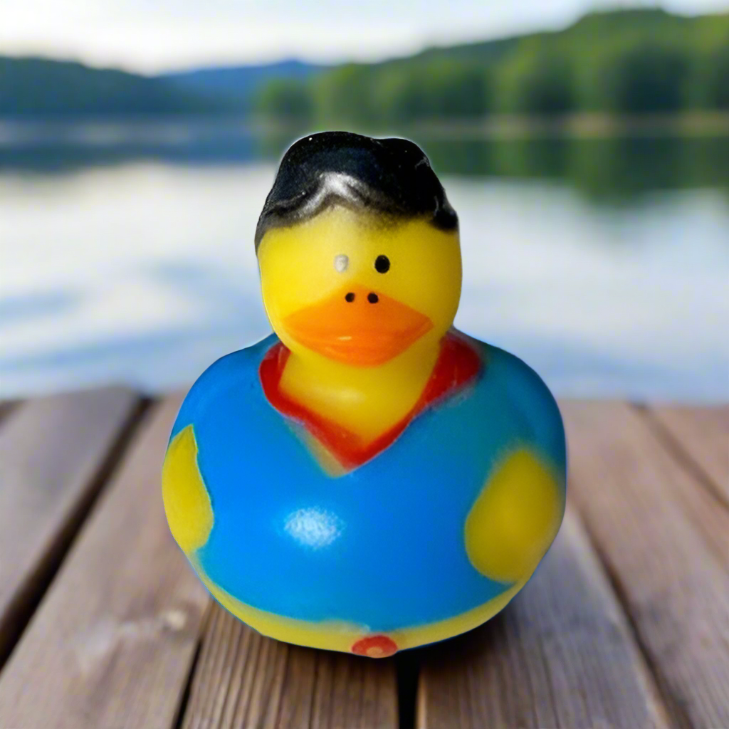 Super Man Rubber Duck – Duck of the Month