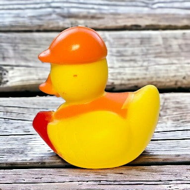 Construction Hard Hat Rubber Duck – Duck of the Month