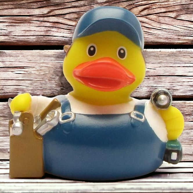 Handyman Rubber Duck – Duck of the Month