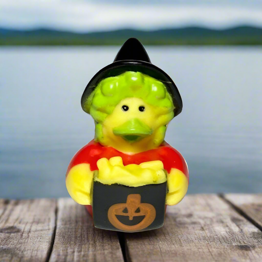 Halloween Witch Minerva Rubber Duck – Duck of the Month