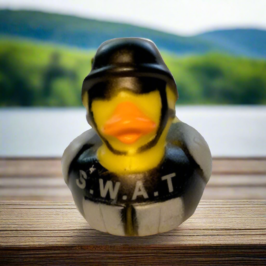 Officer SWAT Rubber Duck – Duck of the Month