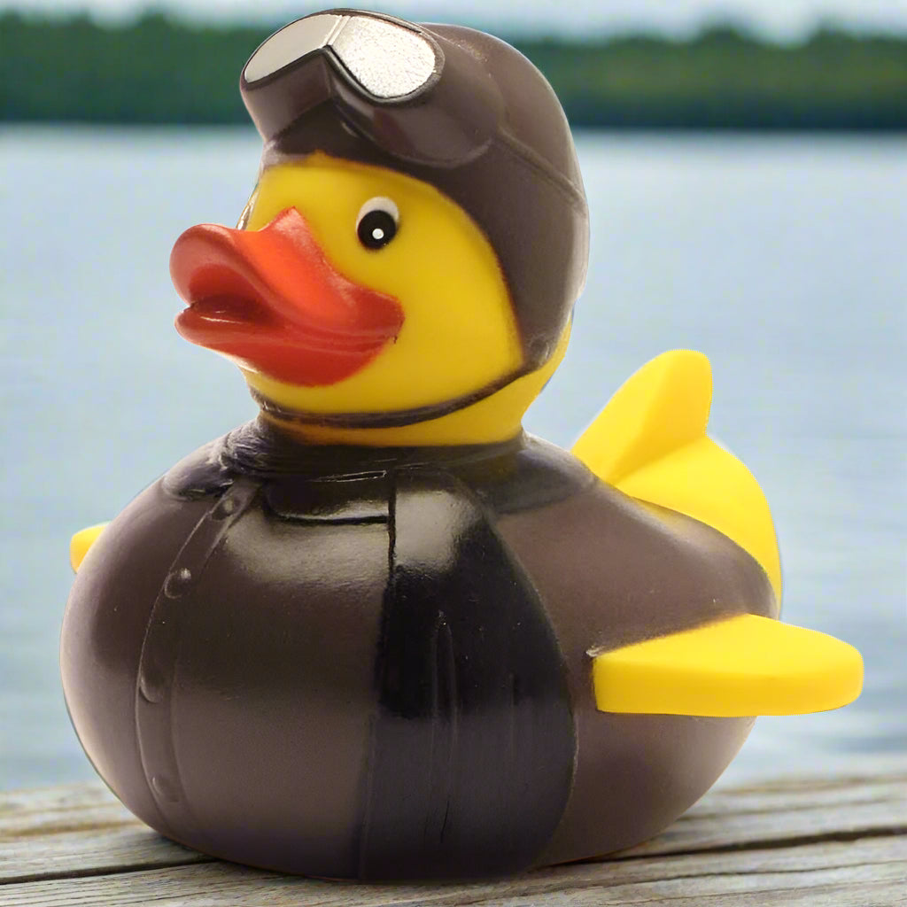 World War II Pilot Rubber Duck – Duck of the Month