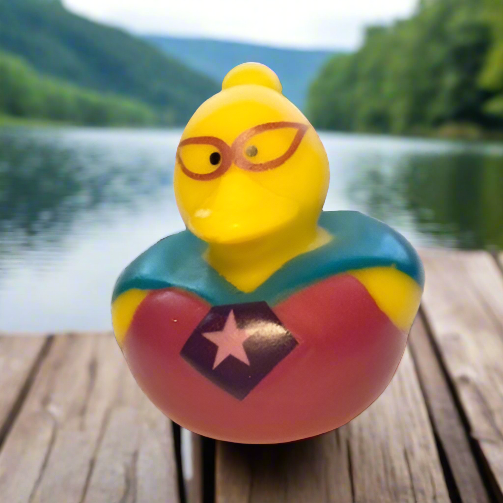 Super Hero Star Rubber Duck – Duck of the Month