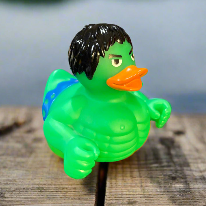 Incredible Hulk Rubber Duck – Duck of the Month