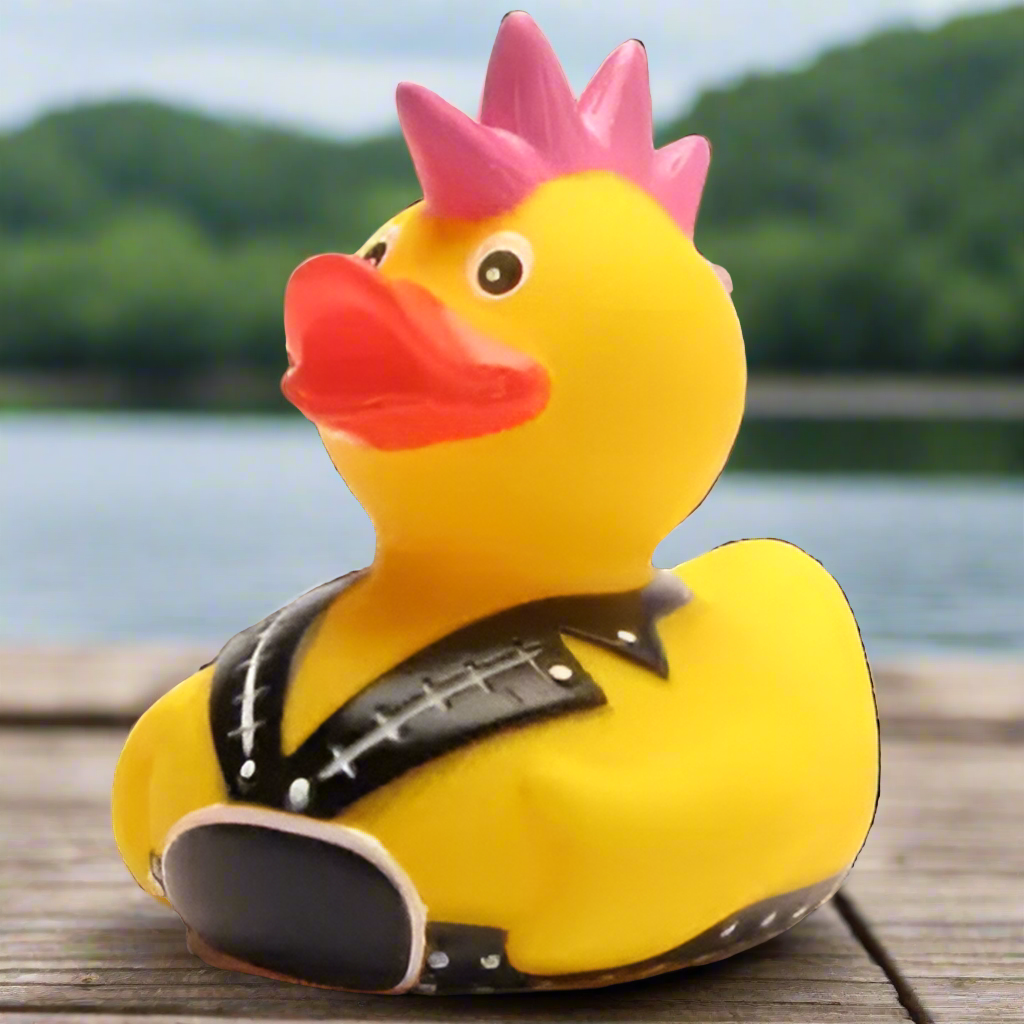 Punk Rock Rubber Duck – Duck of the Month