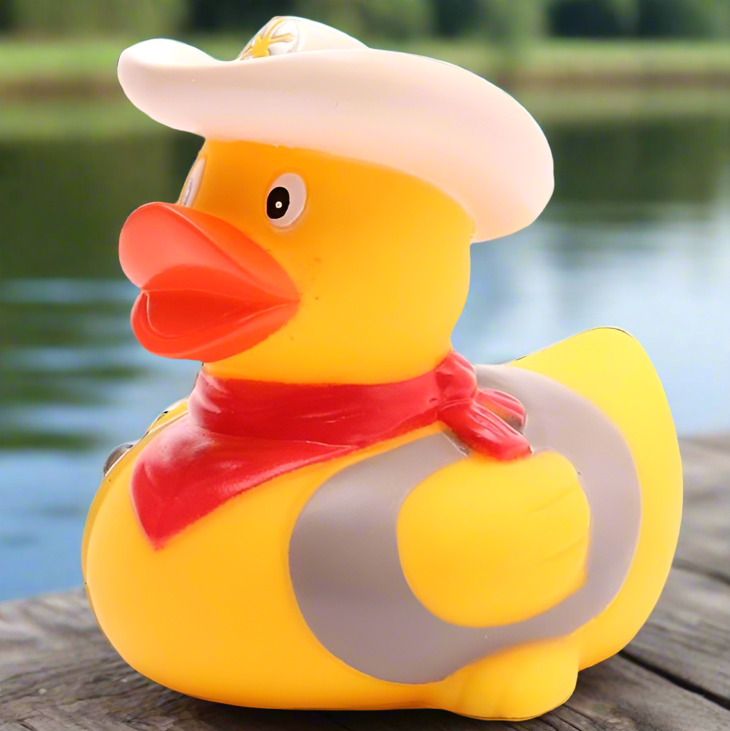 Cowboy Rubber Duck – Duck of the Month