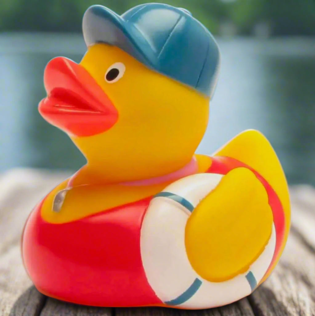 Lifeguard Rubber Duck – Duck of the Month