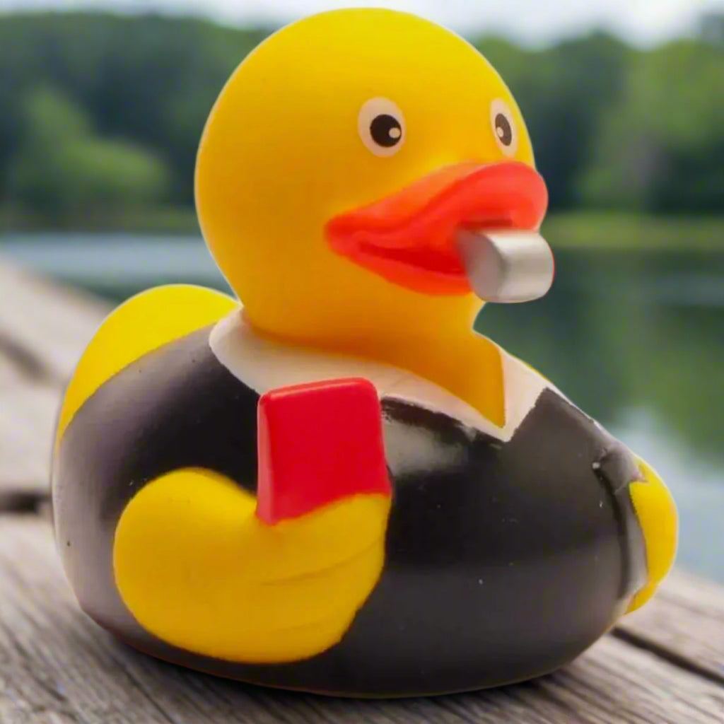 Referee Rubber Duck – Duck of the Month