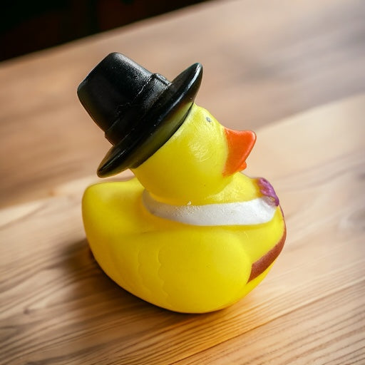 Thanksgiving Pilgrim Man Rubber Duck – Duck of the Month