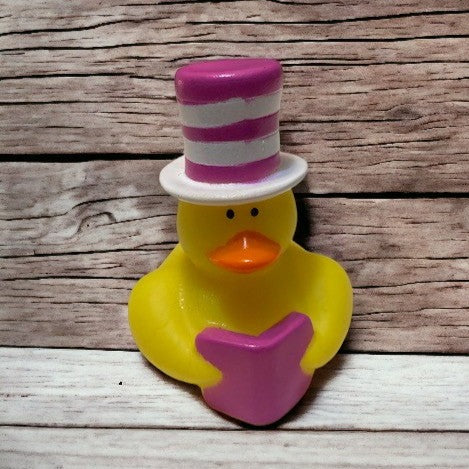 Pink Hat Quacker – Duck of the Month