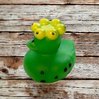 Monster Eyeball Head Rubber Duck – Duck of the Month