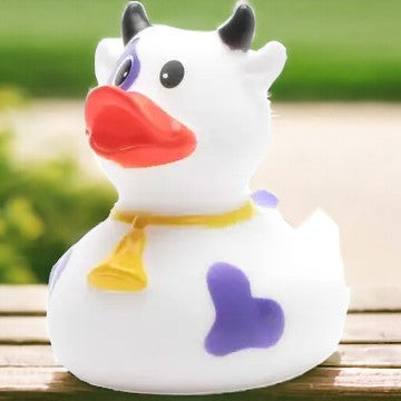 Purple Cow Rubber Duck – Duck of the Month