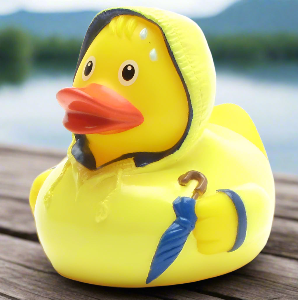 Rainy Day Rubber Duck – Duck of the Month